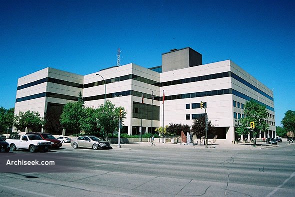 1978 - RCMP Headquarters, Winnipeg, Manitoba - Architecture of Winnipeg ...