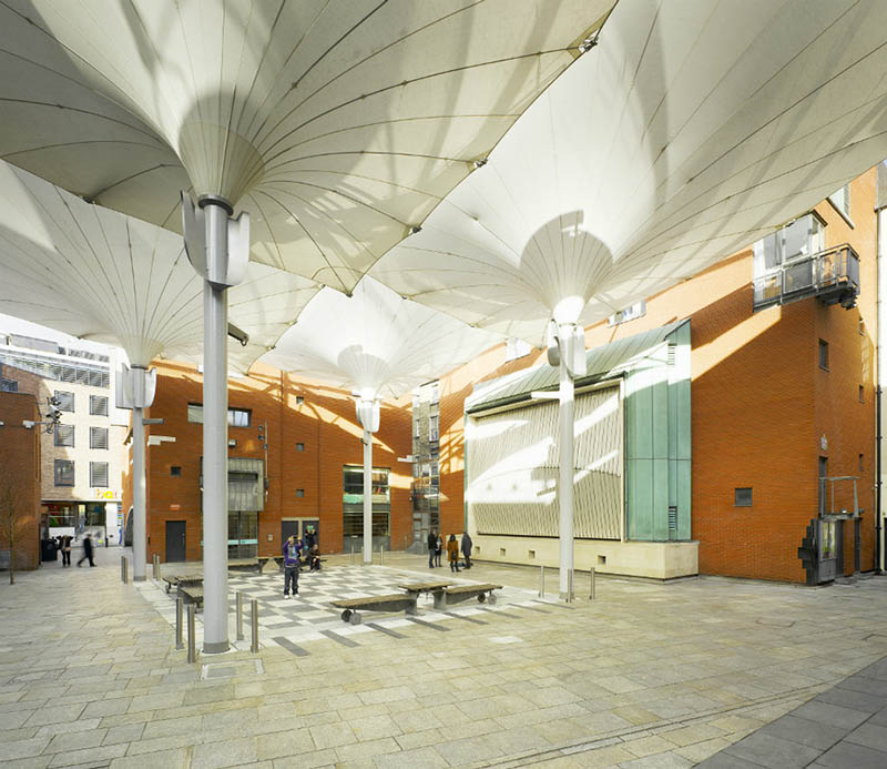 2013 - Umbrellas, Meetinghouse Square, Dublin - Architecture of Dublin ...