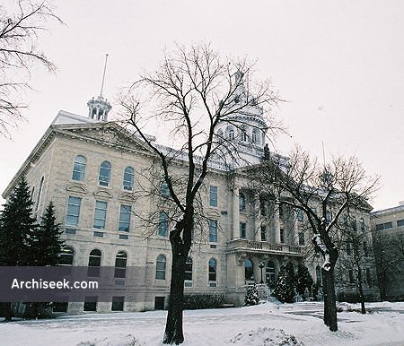 1910 – Collège universitaire de Saint-Boniface, Winnipeg, Manitoba ...