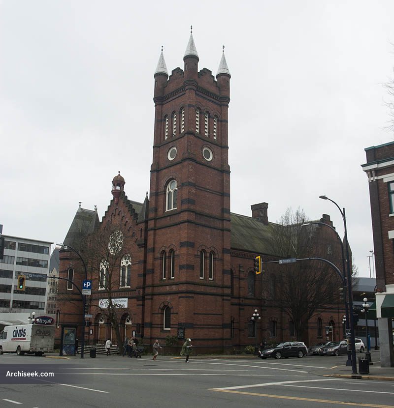 1890 – St. Andrew’s Presbyterian Church, Victoria, British Columbia ...