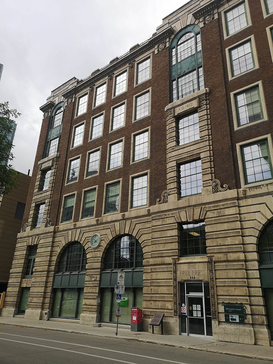 1912 - Free Press Building, Carlton Street, Winnipeg - Architecture of ...